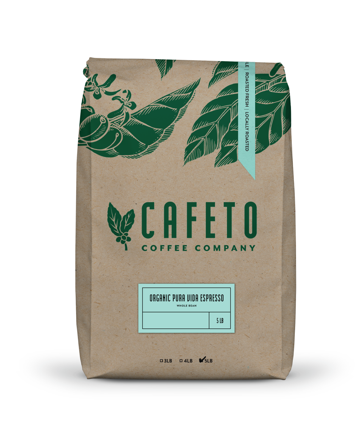 Organic Pura Vida Espresso | Cafeto Coffee Company